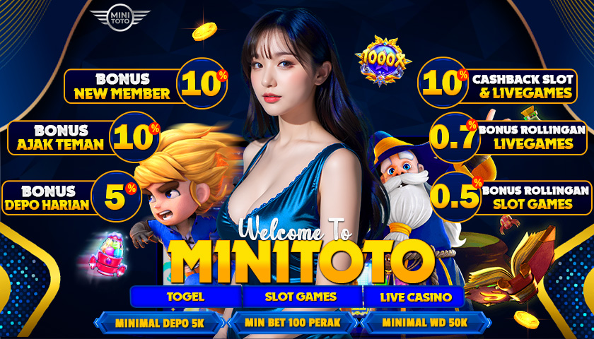 MINITOTO: Situs Toto Togel 4D & Slot Online Paling Gacor Terpercaya